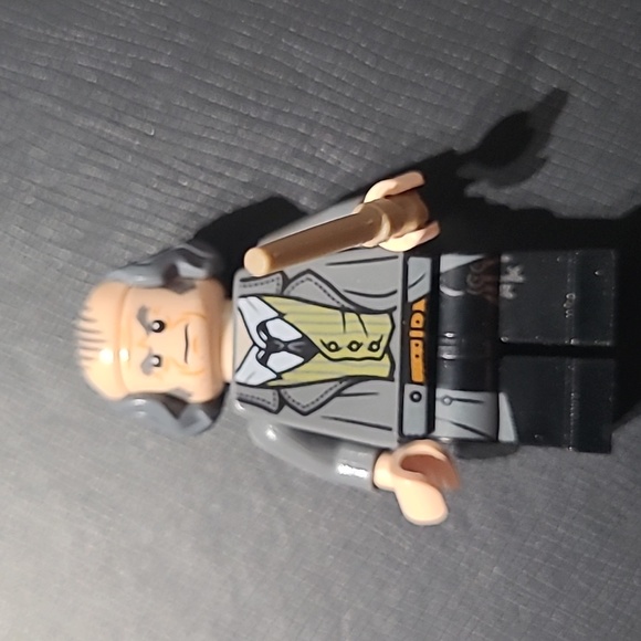 Lego | Toys | Argus Filch 75953 Bald Head Dark Gray Jacket Lego Harry ...